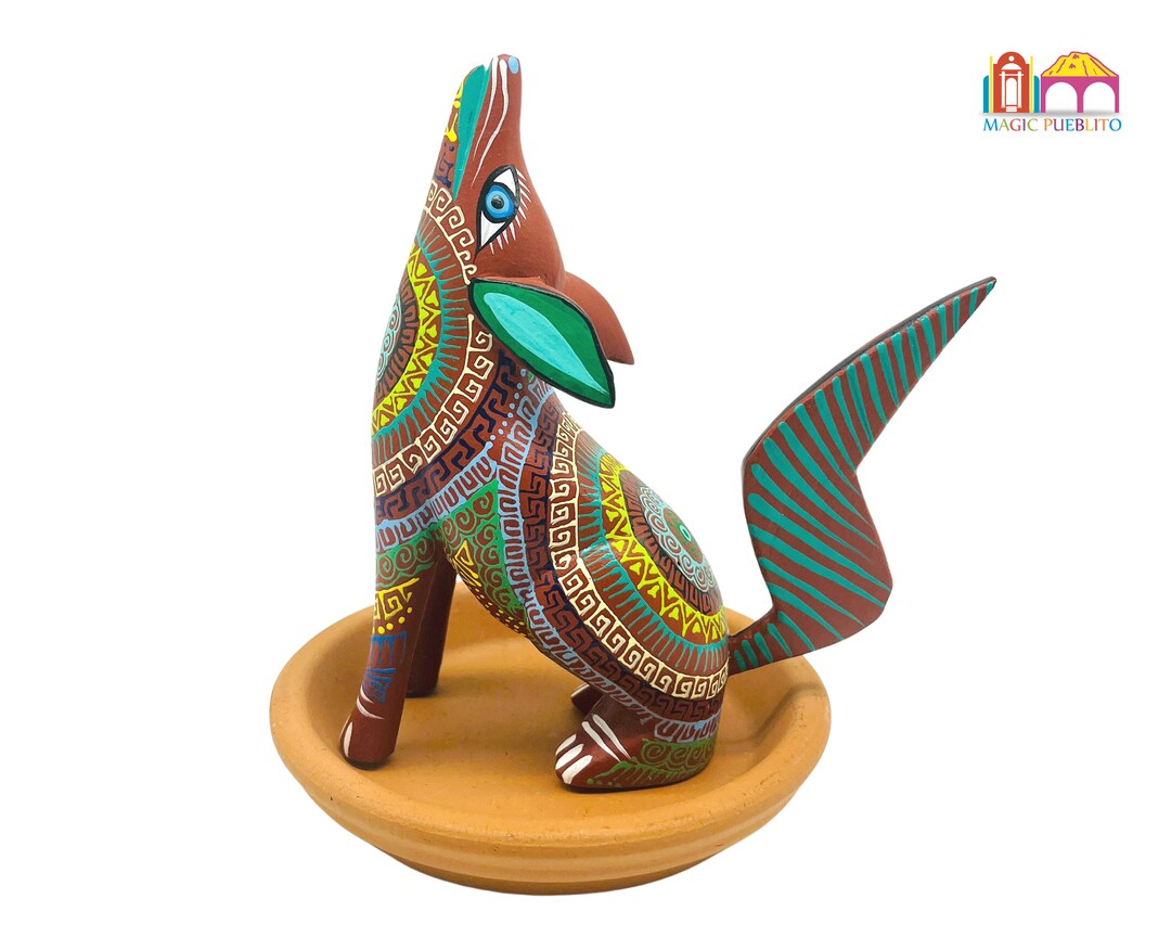 Wolf Alebrije Carved Wood Alebrije Spirit Animal - Etsy