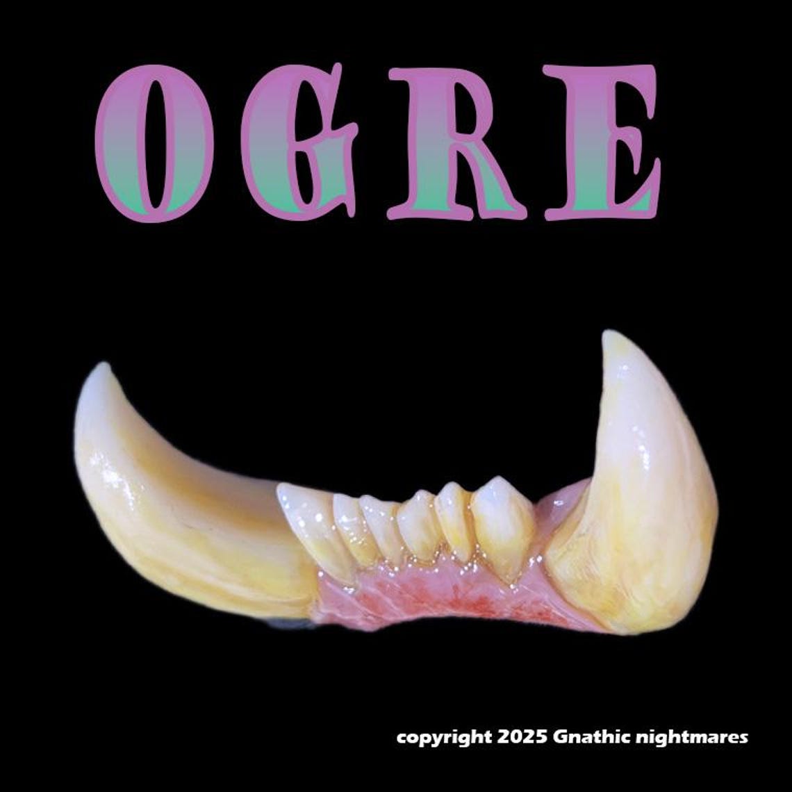 Ogre Tusk Tribute Teeth – Lower Jaw Set - Etsy