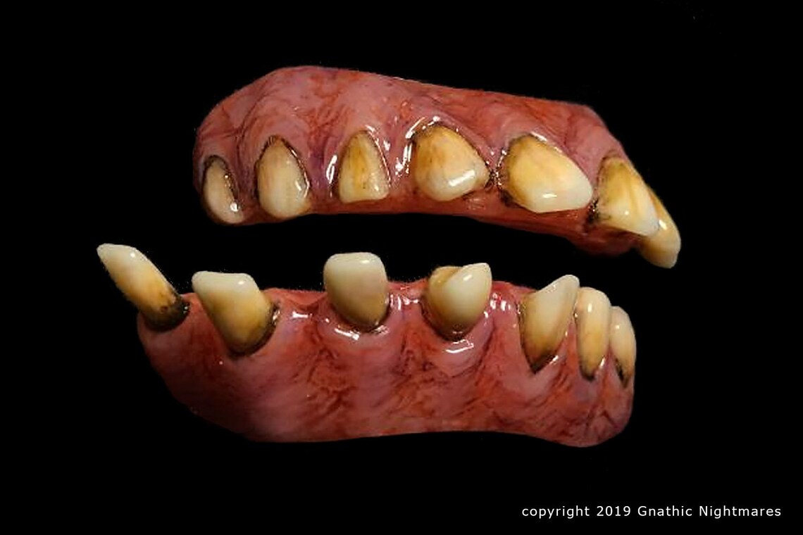 Jason:friday the 13th Final Chapter Custom Monster Dentures - Etsy