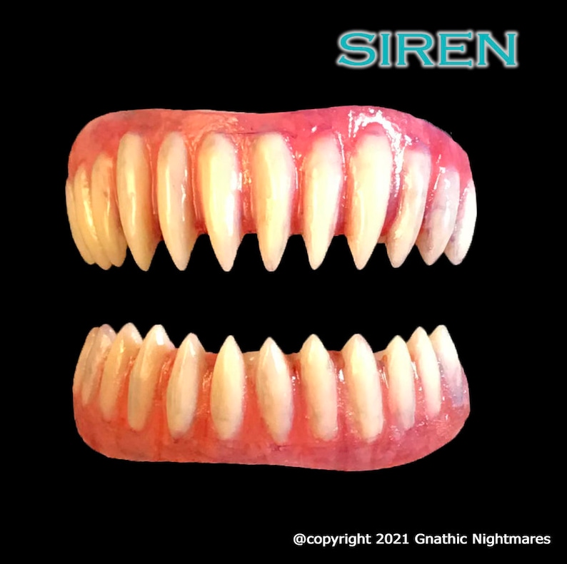 Siren Mermaid Custom Teeth - Etsy