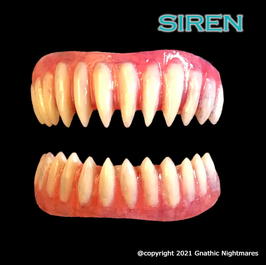 Siren Mermaid Custom Teeth - Etsy