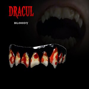 DRACUL Dracula Vampire Costume Veneer Fangs - Etsy