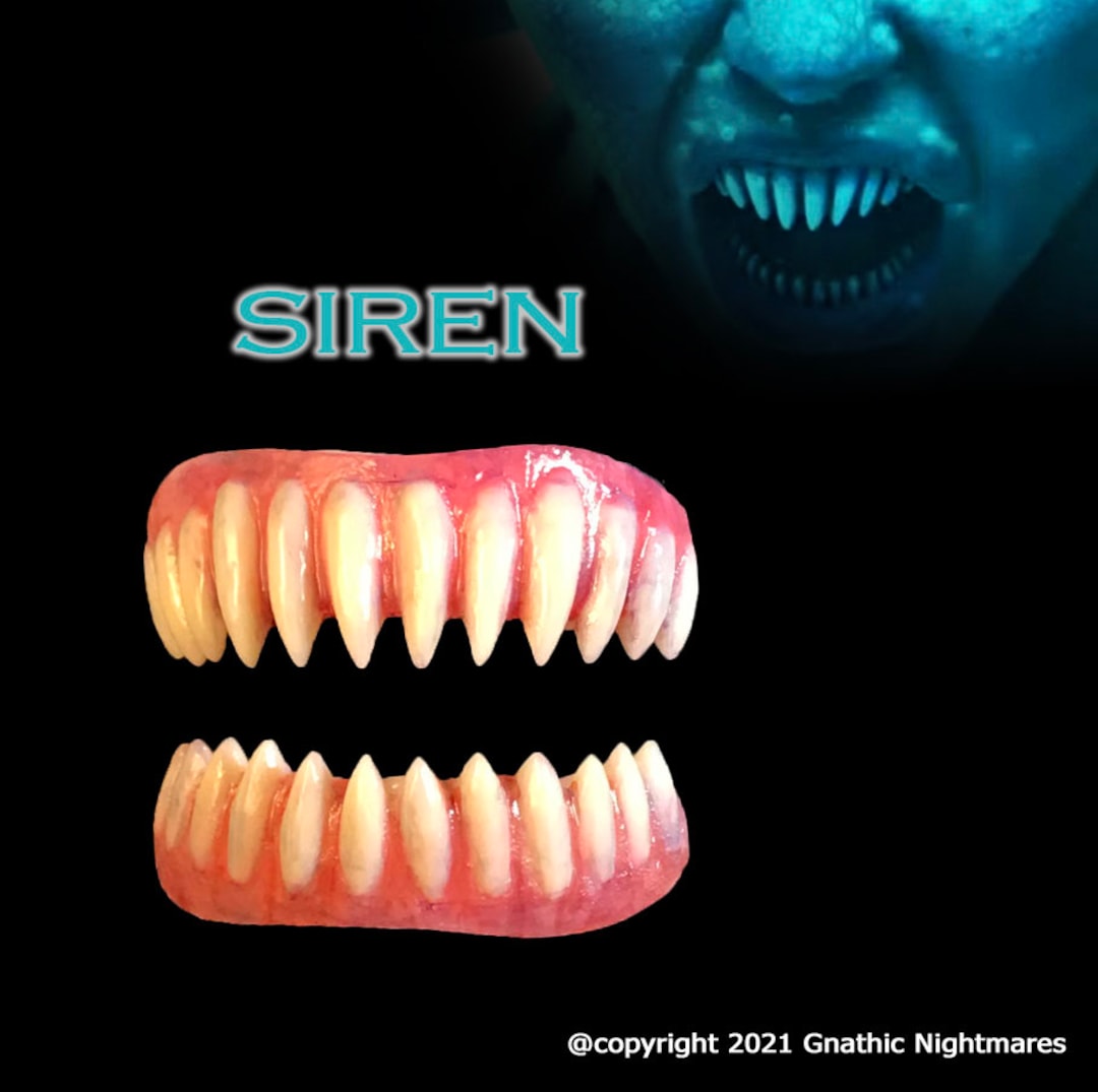 Siren Mermaid Custom Teeth - Etsy