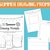 Printable Art Journal for Kids, Drawing Prompts for Kids, Sketchbook ...
