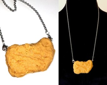 Chicken Nugget Holder Necklace 2024 www.epicamlv