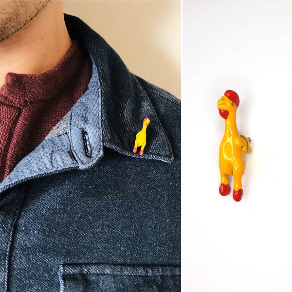 Chicken Pin - Etsy