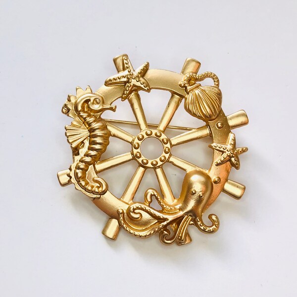 Nautical Brooch - Etsy