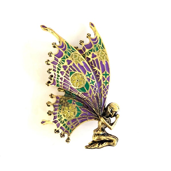 Fairy Brooch - Etsy
