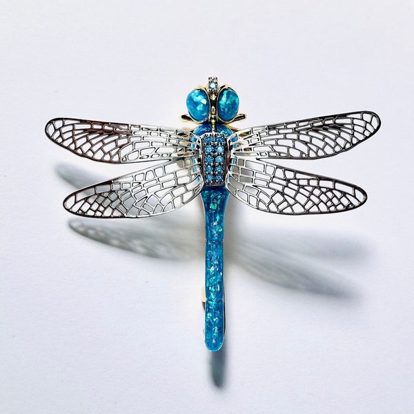 Dragonfly Pin - Etsy