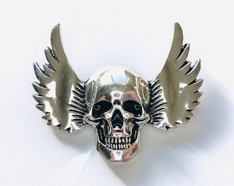 Skull Lapel Pin - Etsy
