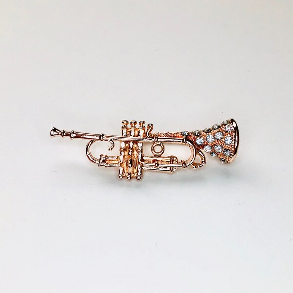 Trumpet Pin - Etsy
