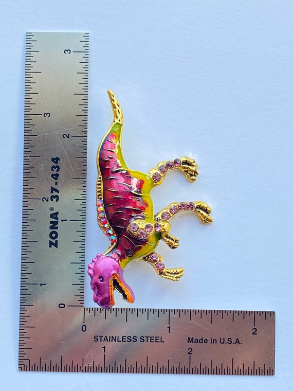 Purple Rhinestone T-Rex Tyrannosaurus Rex Theropod Ca… - Gem