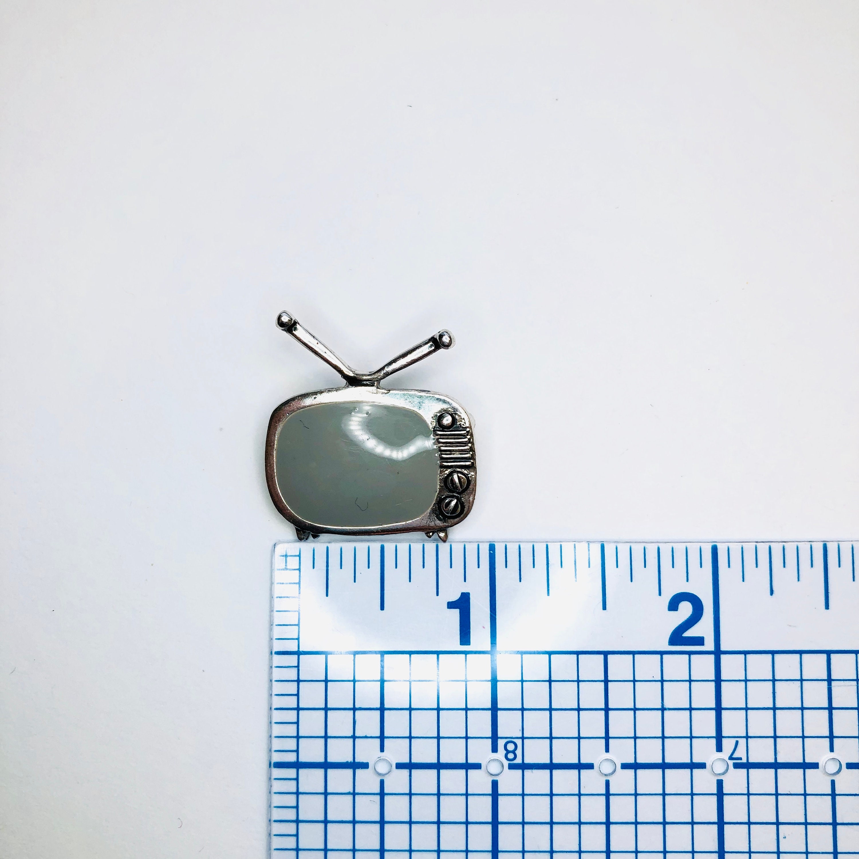 Lapel Backpack Pin Brooch Enamel Classic Vintage Television TV - Etsy