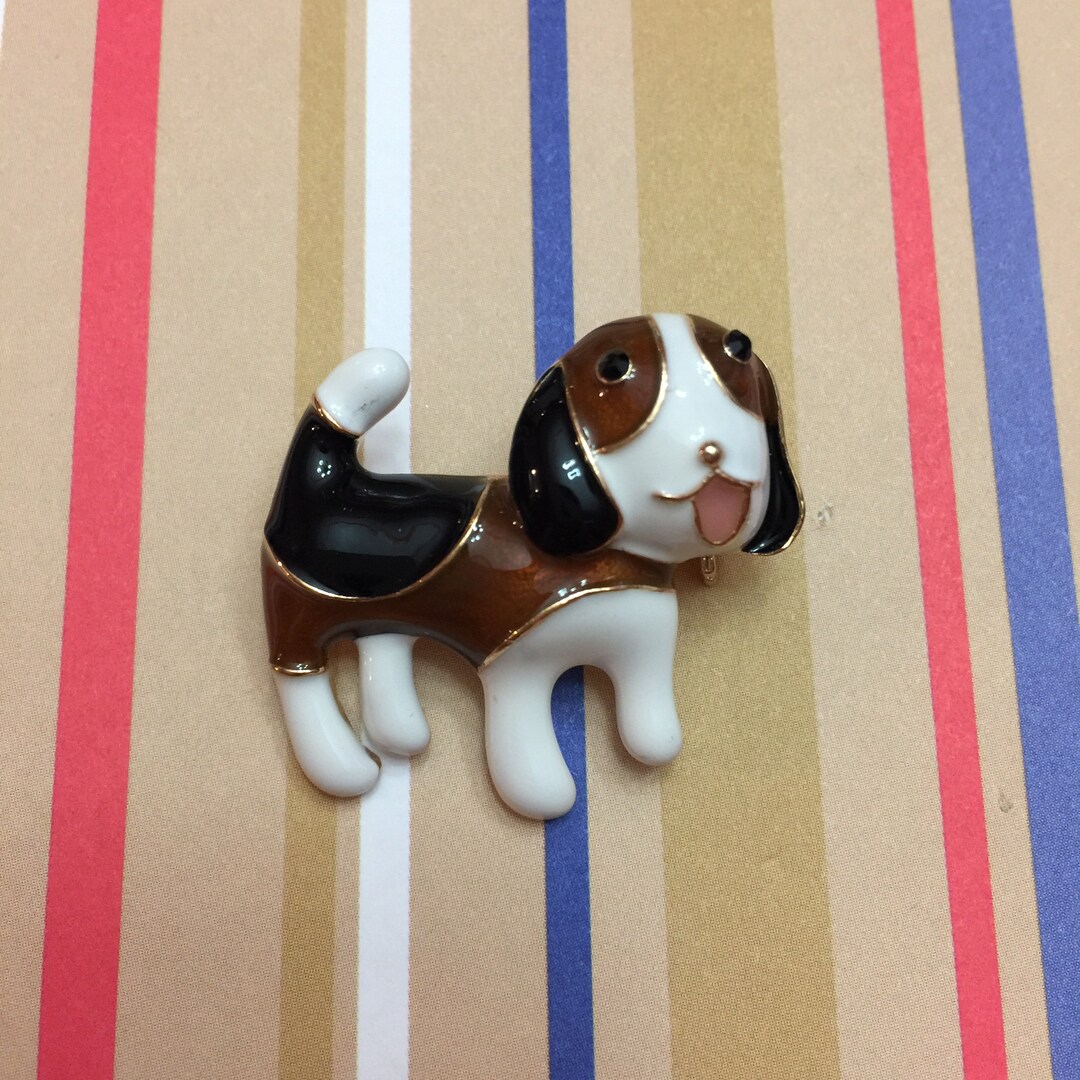 Cute Beagle Dog Puppy Lapel Enamel Pin Brooch Jewelry Gift Rescue Gift ...