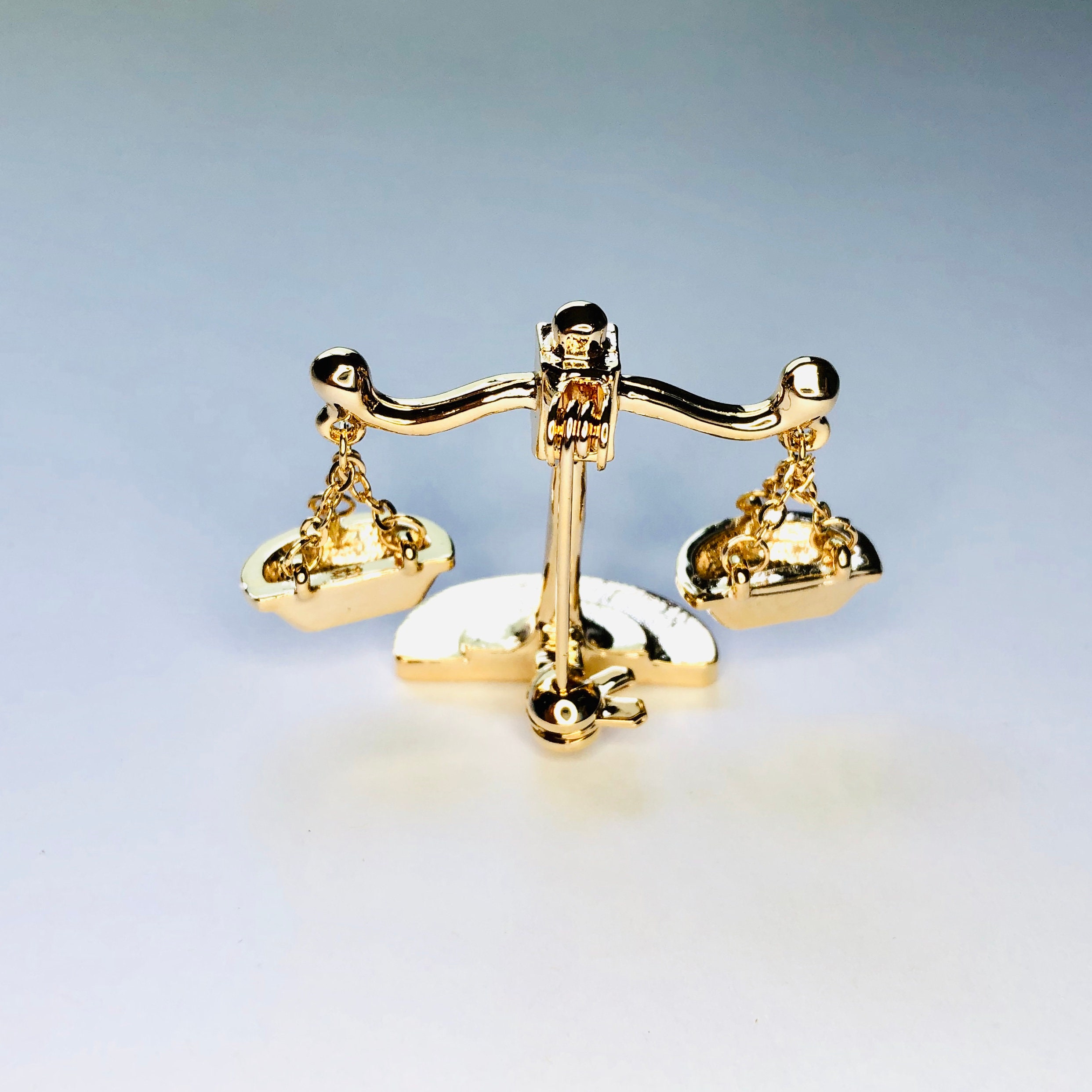 Gold-tone Scales of Justice Law Lawyer Legal Law School | Etsy