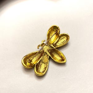 Cute Yellow & Red Crystal Bee Rhinestones Brooch Pin Jewelry Gift Bee ...