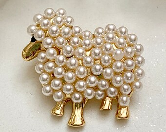 Sheep Brooch | Etsy