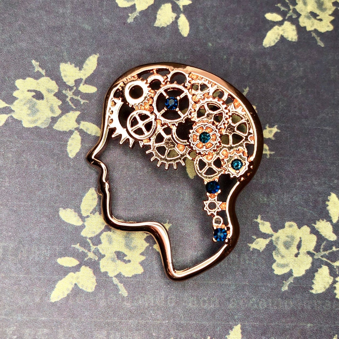 Crystals Mechanical Gear Brain Doctor Head Thinking Psychology Medical ...