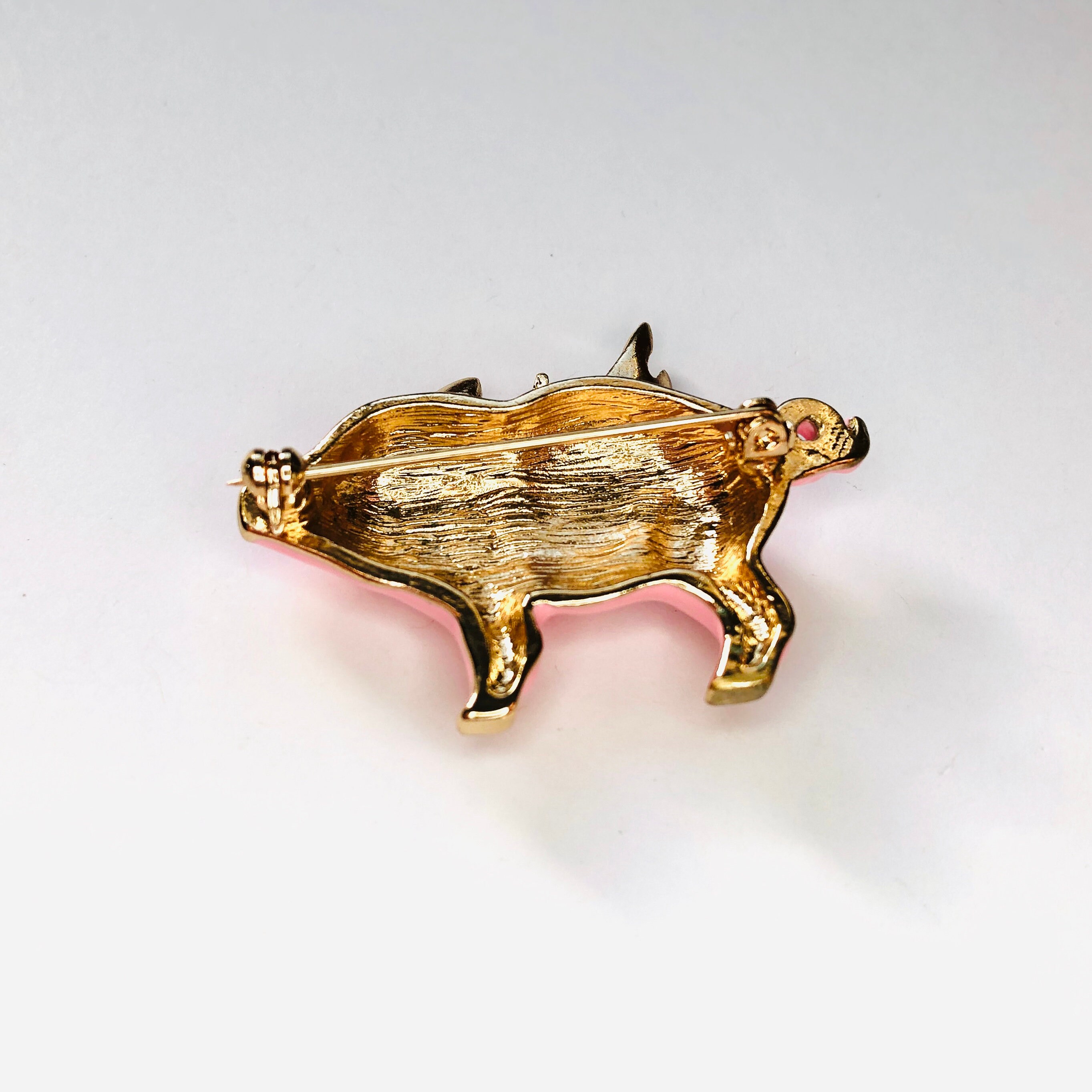 Pink Enamel with Wings Flying Pig When Pigs Fly | Etsy