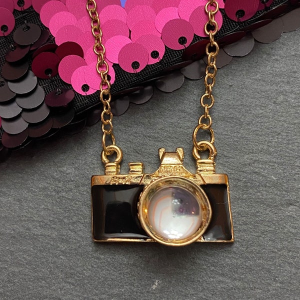 Camera Necklace - Etsy
