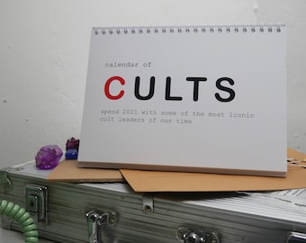 True Crime Desk Calendar - Etsy