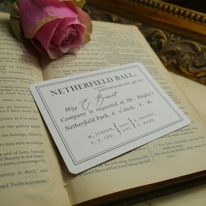 Jane Austen's Pride and Prejudice Bookmark - Elizabeth Bennet's ...
