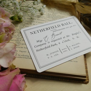 Jane Austen's Pride and Prejudice Bookmark - Elizabeth Bennet's ...