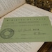George Orwell's 1984 Bookmark - Winston Smith's Employee ID - Etsy