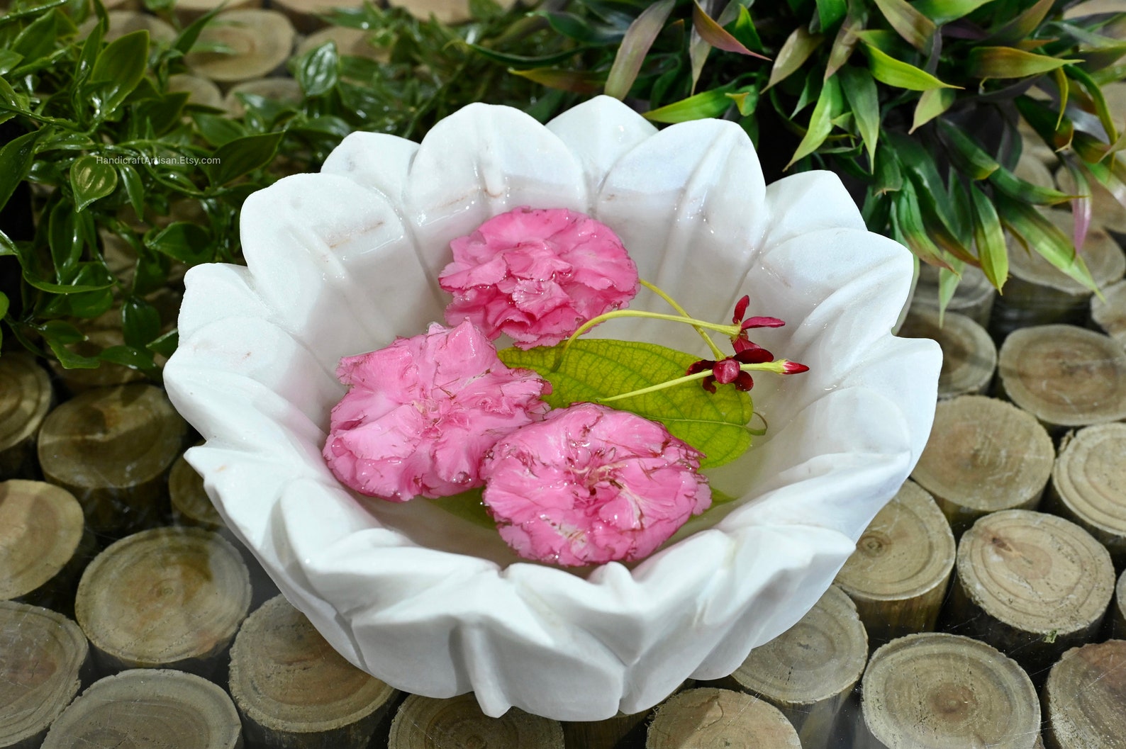 Decorative Marble Bowl | Flower Bowl | Handcrafted Marble Bowl ...