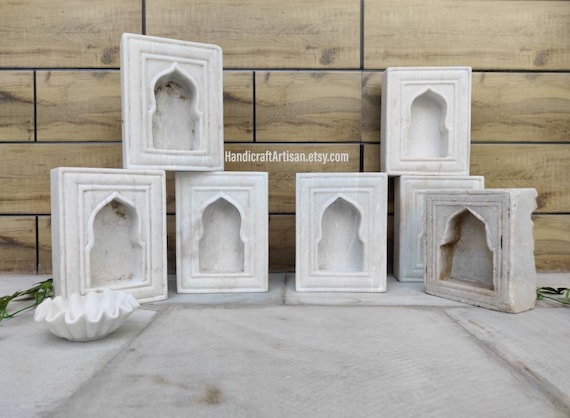 Vintage Marble Shrine Niche Stone Shrine Antique Marble | Etsy