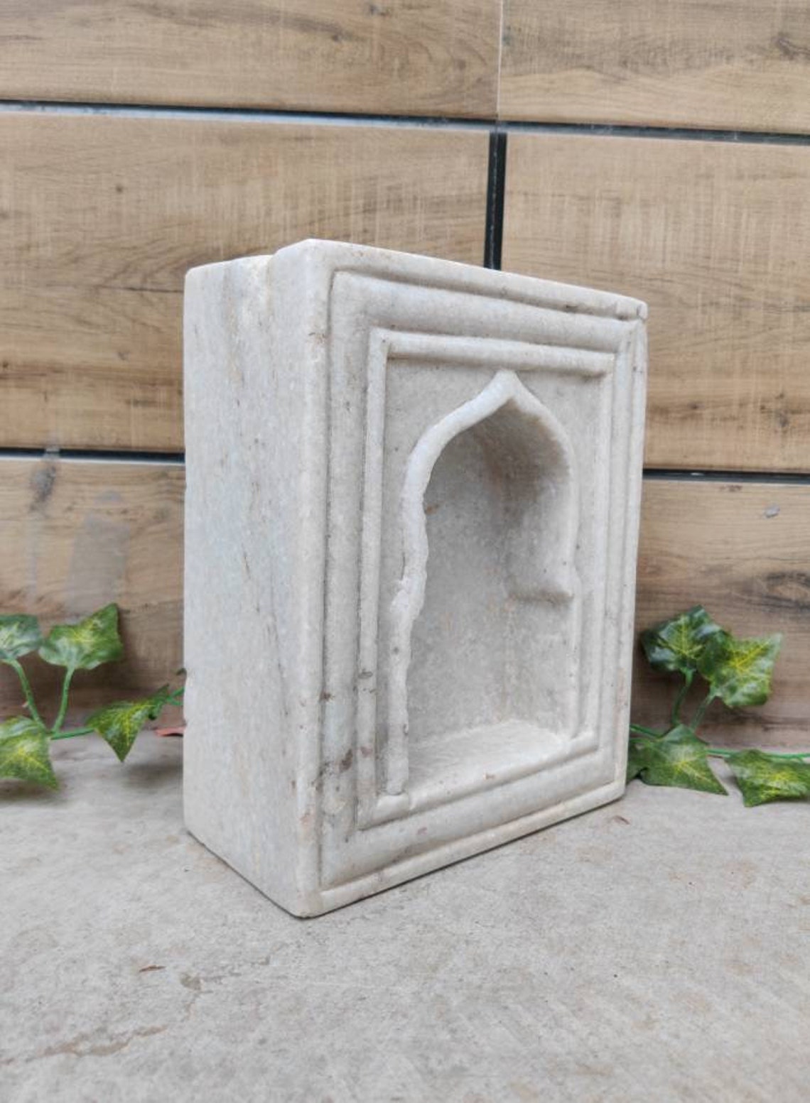Vintage Marble Shrine Niche Stone Shrine Antique Marble | Etsy