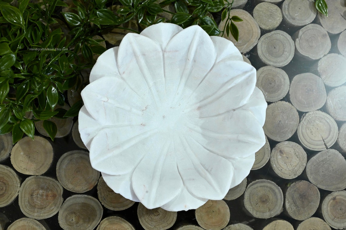 Decorative Marble Bowl | Flower Bowl | Handcrafted Marble Bowl ...
