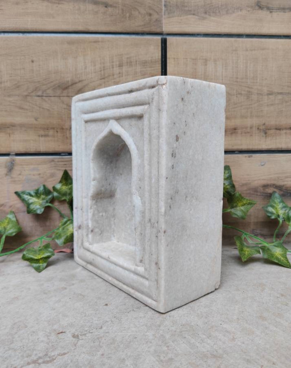 Vintage Marble Shrine Niche Stone Shrine Antique Marble | Etsy