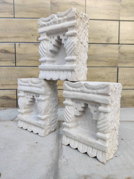 Vintage Stone Shrine Niche Stone Shrine Antique Stone | Etsy