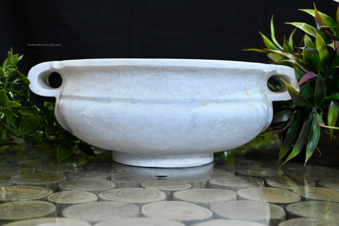 Decorative Marble Bowl | Flower Bowl | Handcrafted Marble Bowl ...