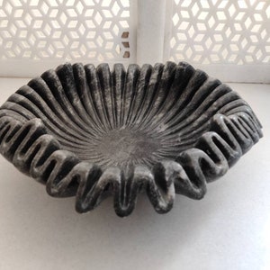 Ruffled Bowl Black Bowl Lotus Bowl Fruit Bowl Bowls Decorative Bowls ...