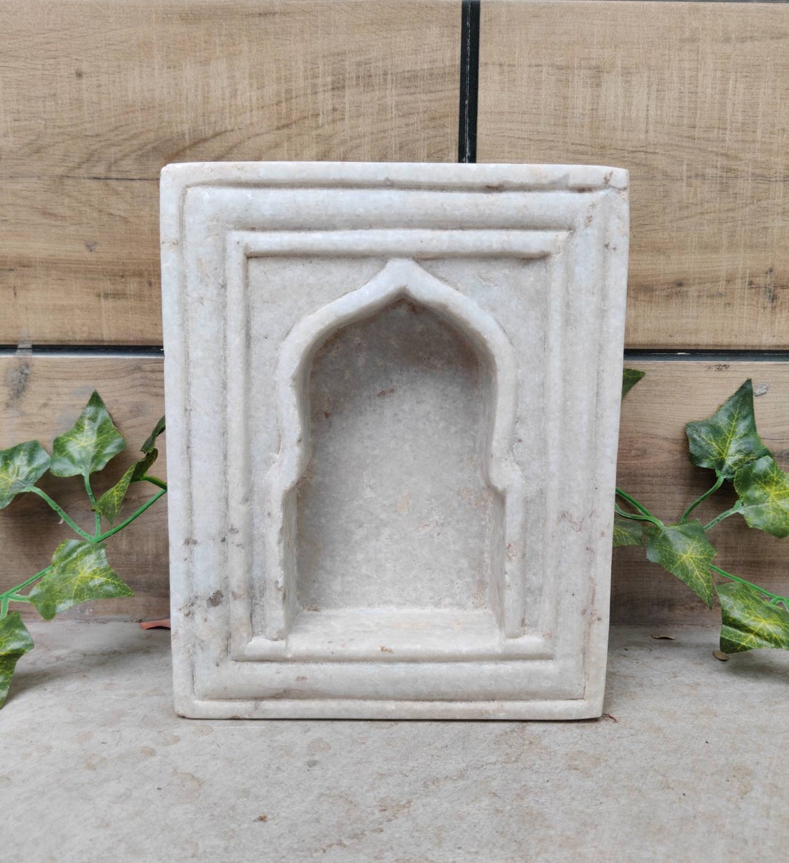 Vintage Marble Shrine Niche Stone Shrine Antique Marble | Etsy
