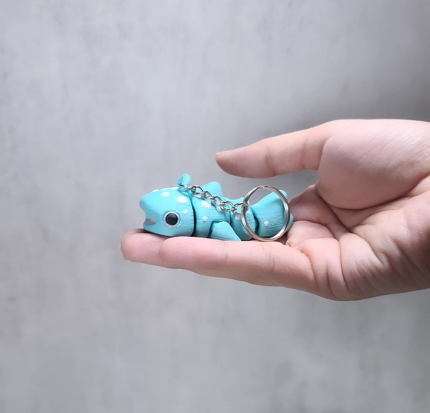 Whale Shark Keychain, 3d Printed Whale Shark Keychain, Cute Keychains ...