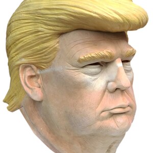 DONALD TRUMP Latex Mask Wearable Best Likeness Costume - Etsy