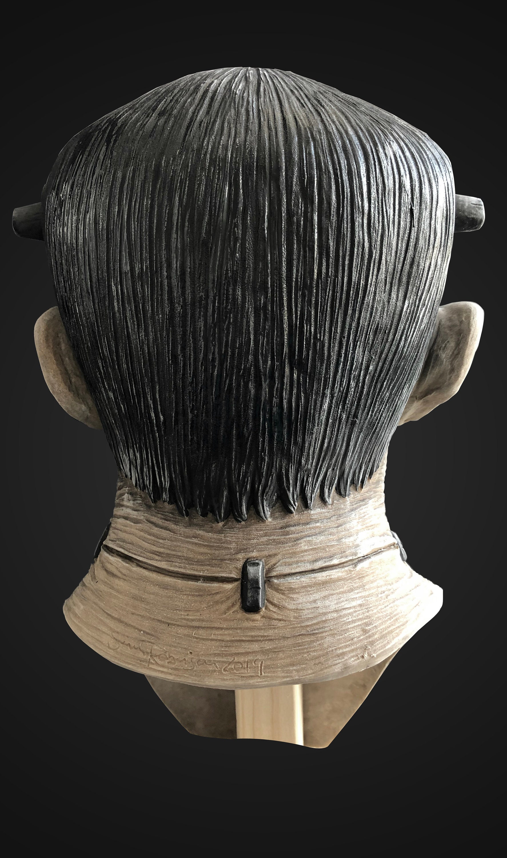 Frankenstein Deluxe Latex Mask WEARABLE Handmade Signed - Etsy