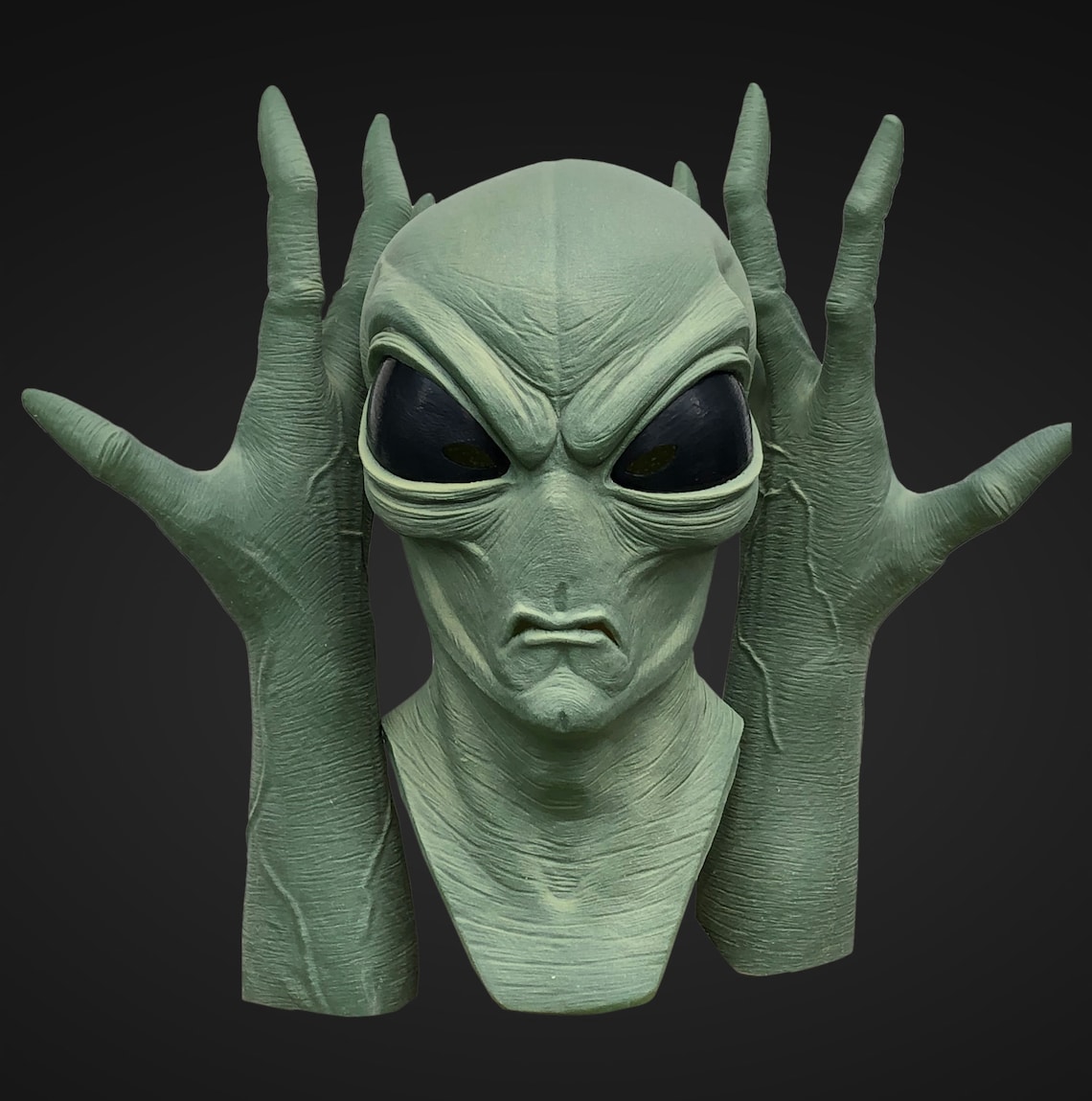ALIEN HANDS Latex Gloves little Green Man WEARABLE - Etsy