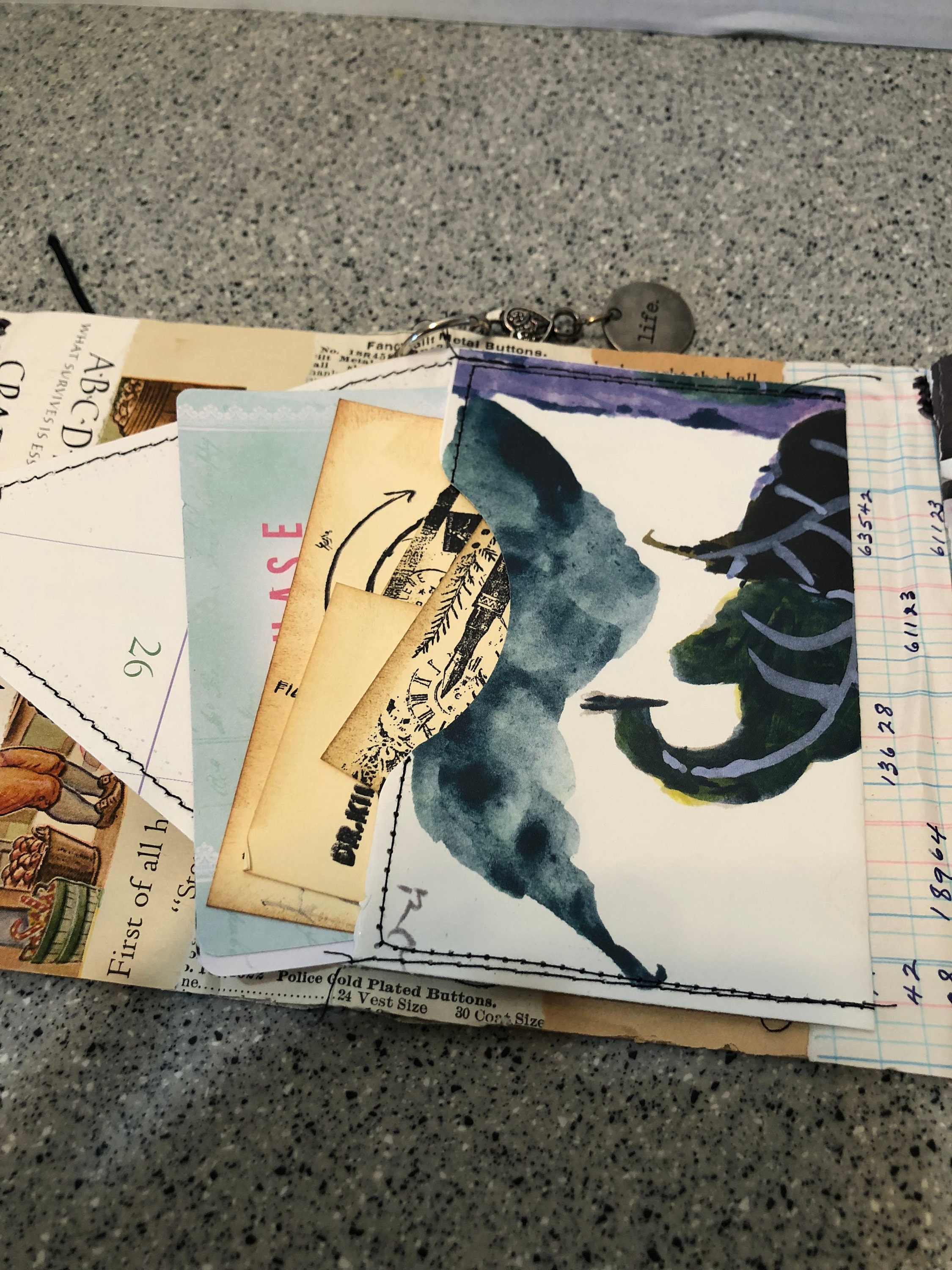 Four Fold Junk Journal-life - Etsy