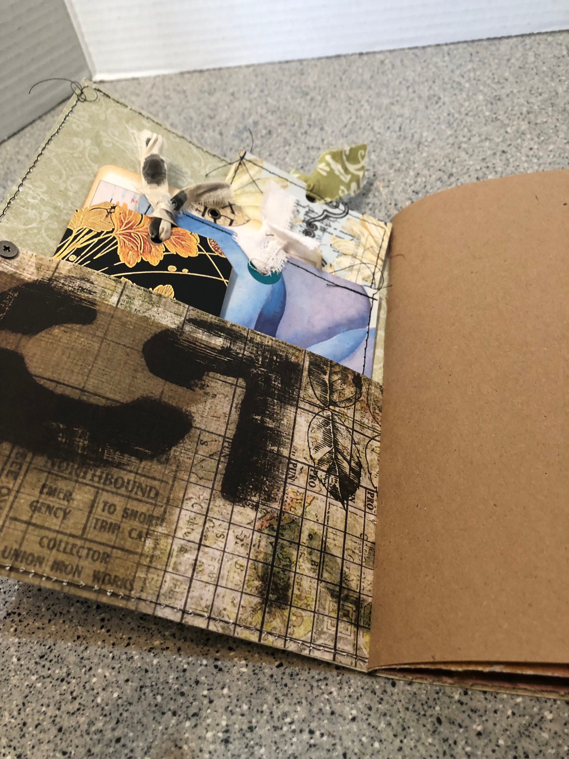 Pamphlet Journal With Post Hitch Closure - Etsy