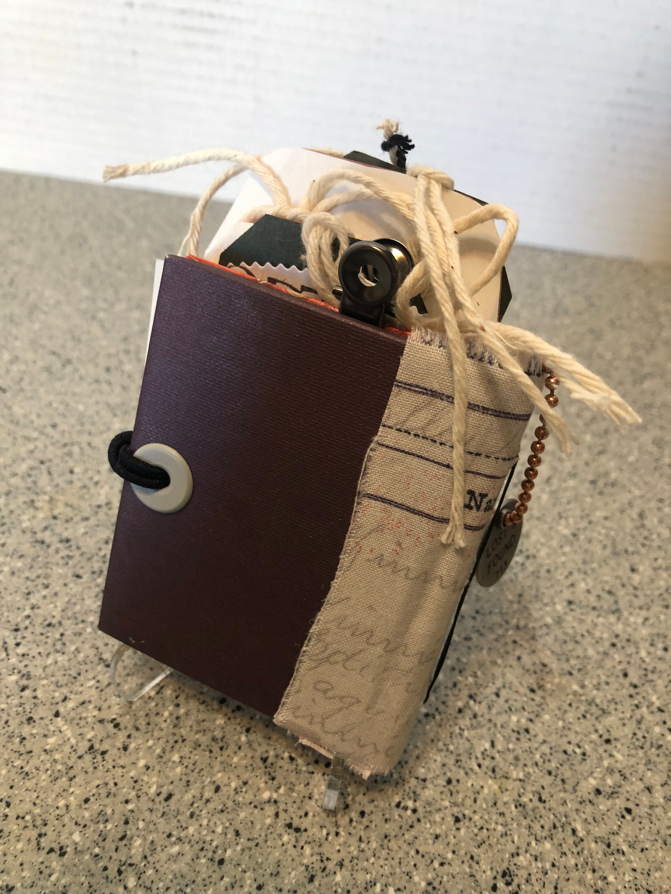 Mini Journal-lost and Found - Etsy