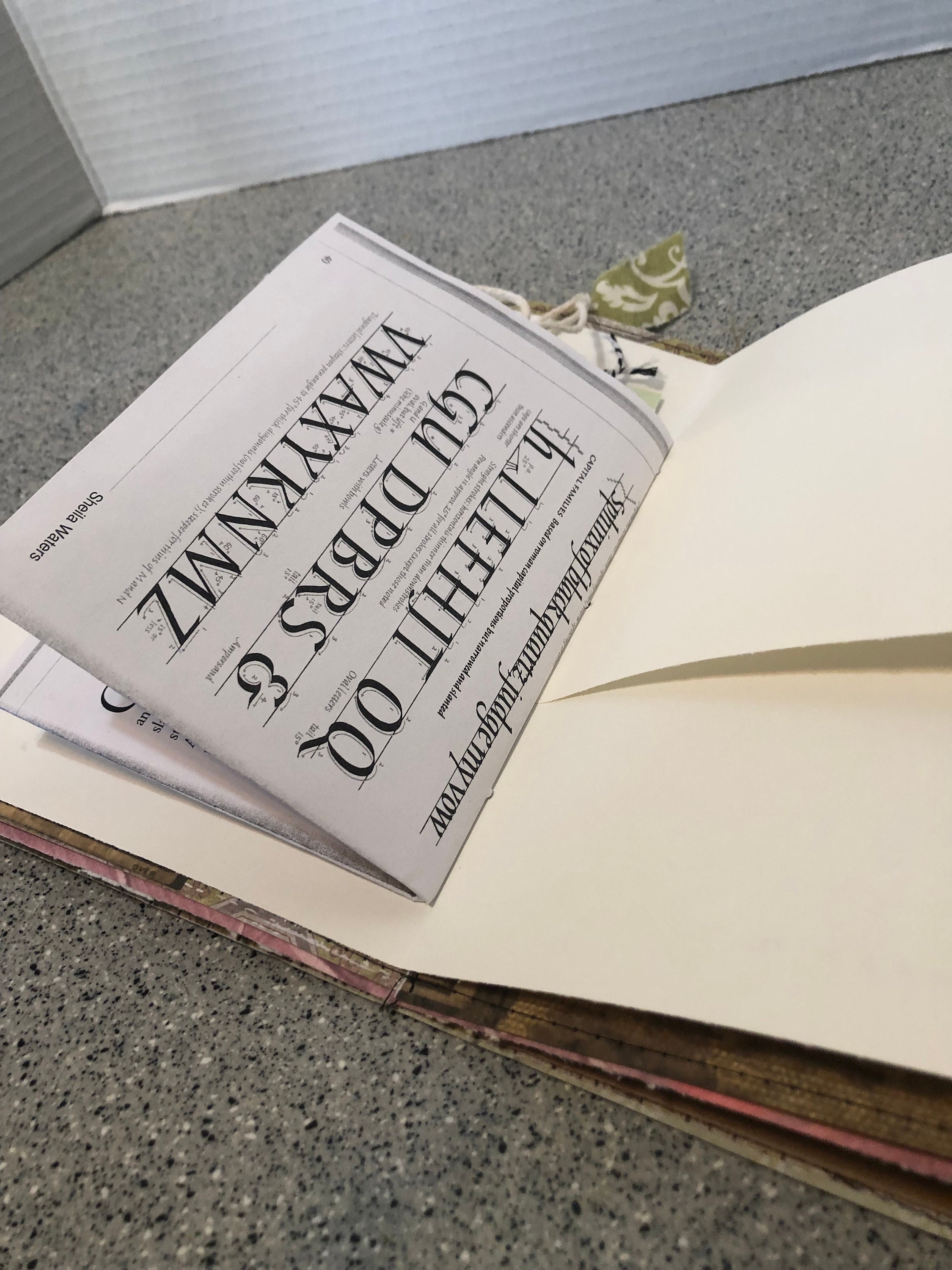 Pamphlet Journal With Post Hitch Closure - Etsy