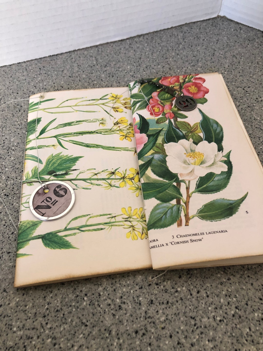 Victorian Floral Journals 3 Set/2 - Etsy