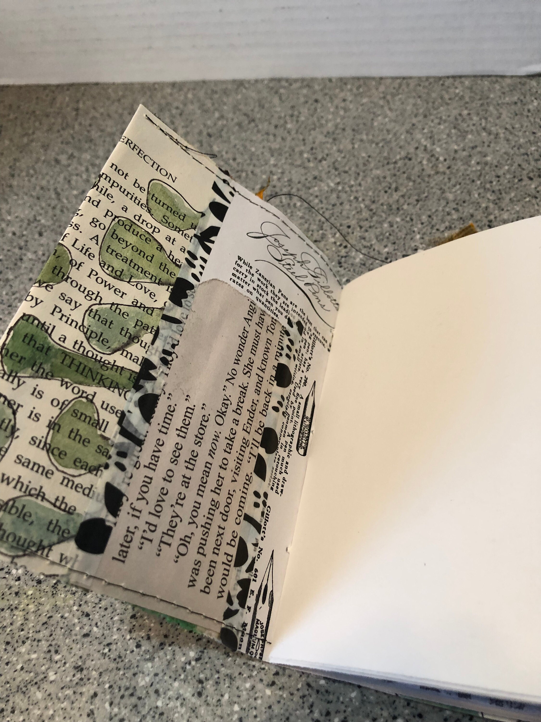 Fabric Pamphlet Journal - Etsy