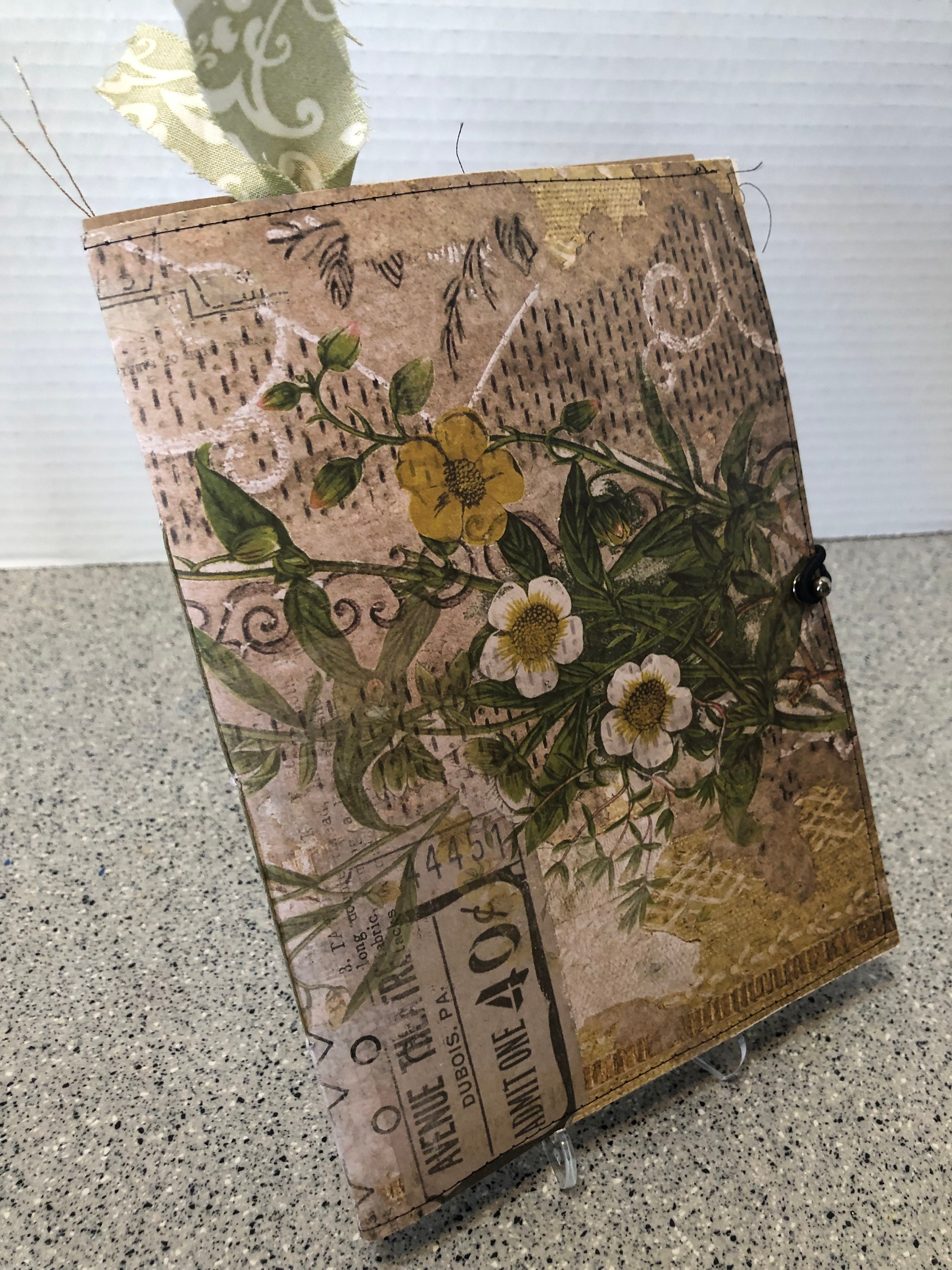 Pamphlet Journal With Post Hitch Closure - Etsy
