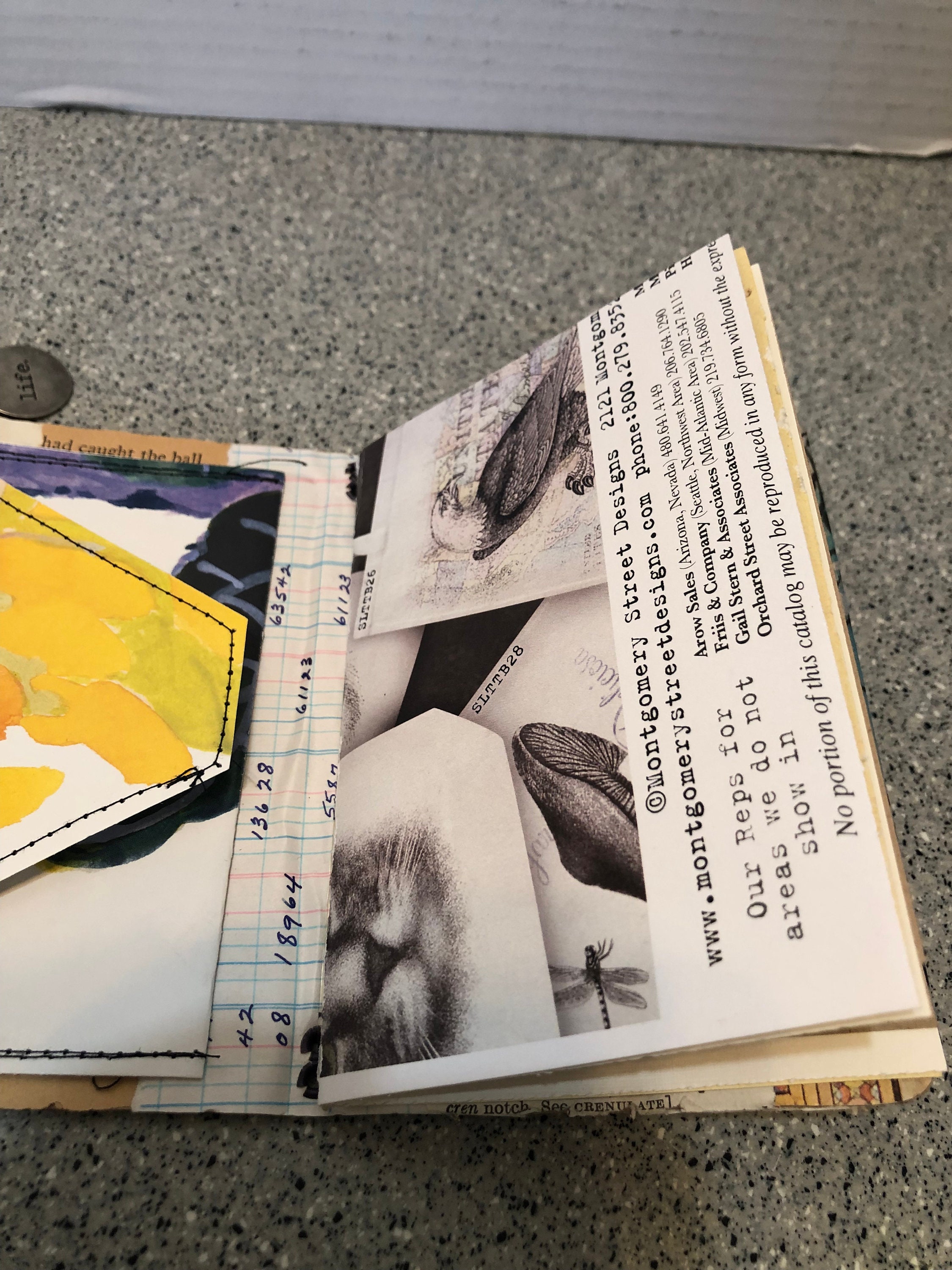 Four Fold Junk Journal-life - Etsy