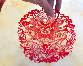 Paper Dragon Hand - Etsy